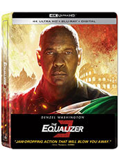 Le steelbook nationale du film Equalizer 3 en blu-ray 2D+4K est en promo