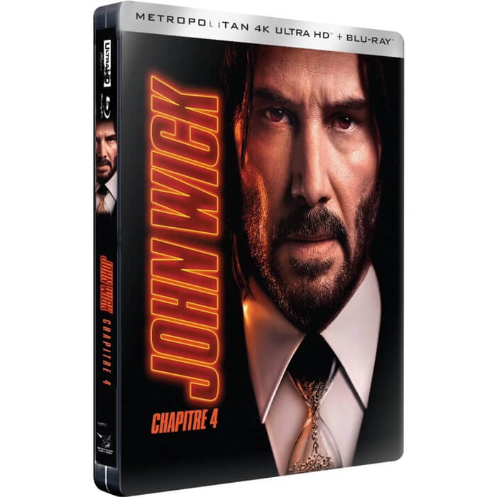 John Wick : Chapitre 4 - steelbook 4K édition limitée 3512394003507
