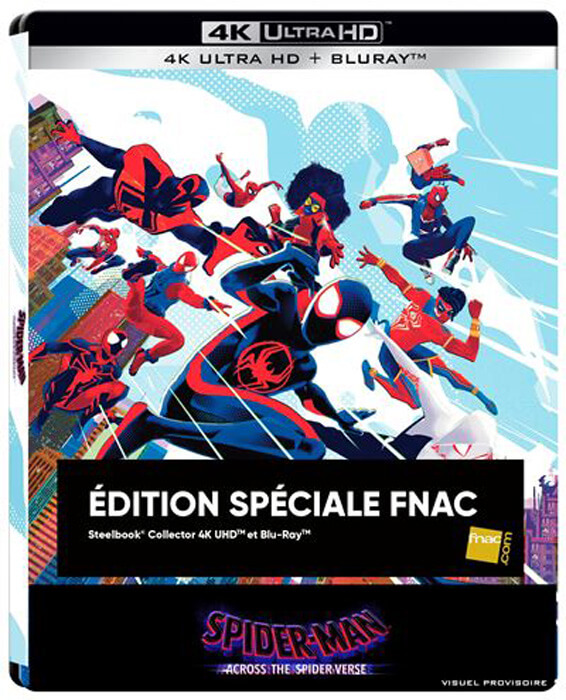Spider-Man : Across The Spider-Verse - steelbook édition spéciale Fnac