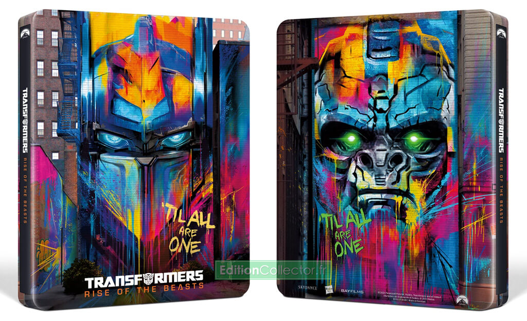 Transformers : Rise of the Beasts - steelbook édition spéciale Fnac 4K