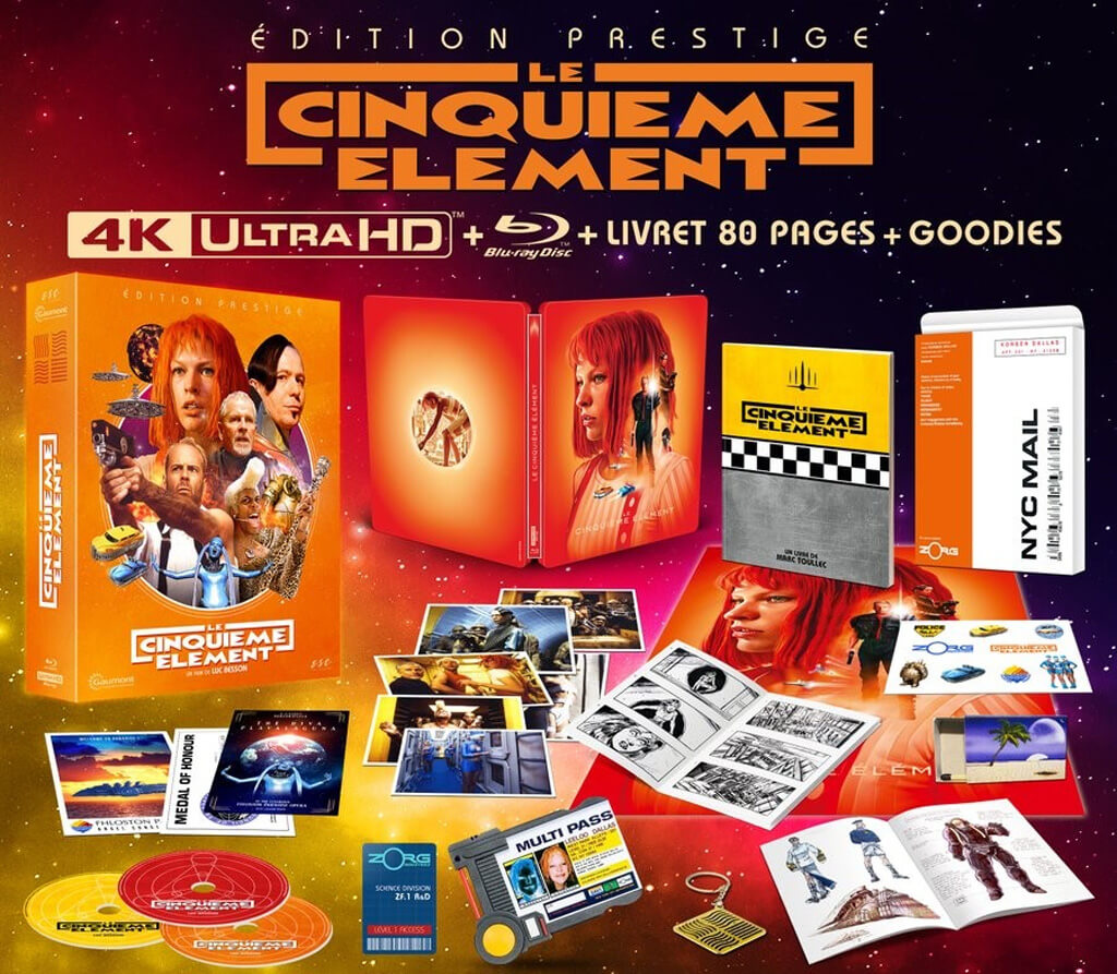 Le Cinquième Élément - coffret 4K ultra collector