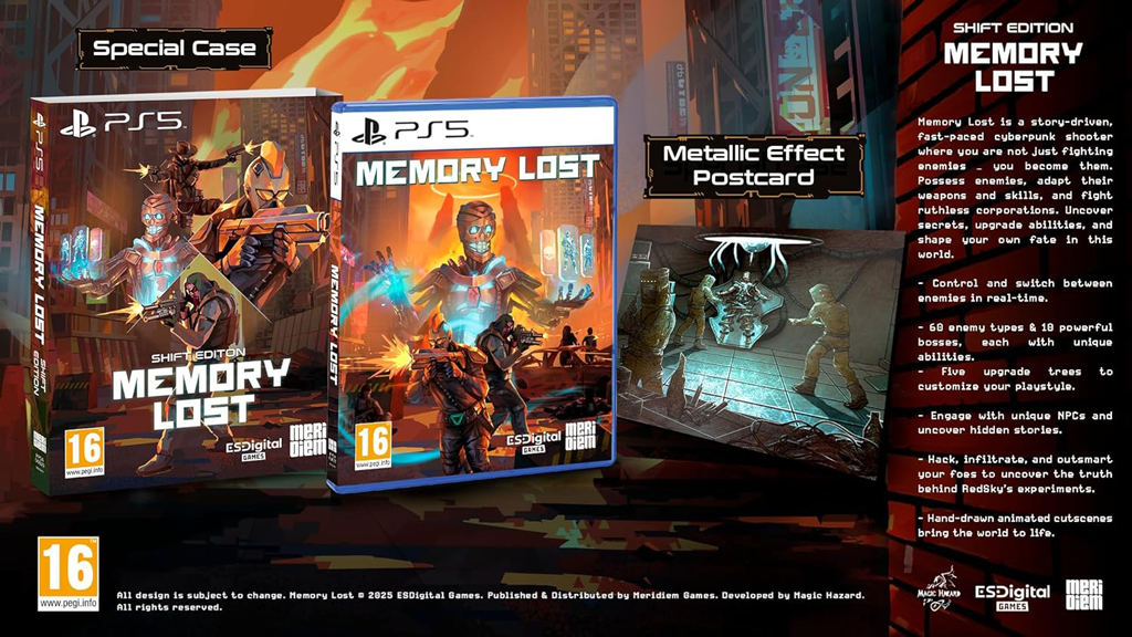 Memory Lost - Shift édition (PS5)