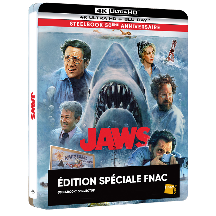 Les Dents de la mer - édition 50eme anniversaire Steelbook
