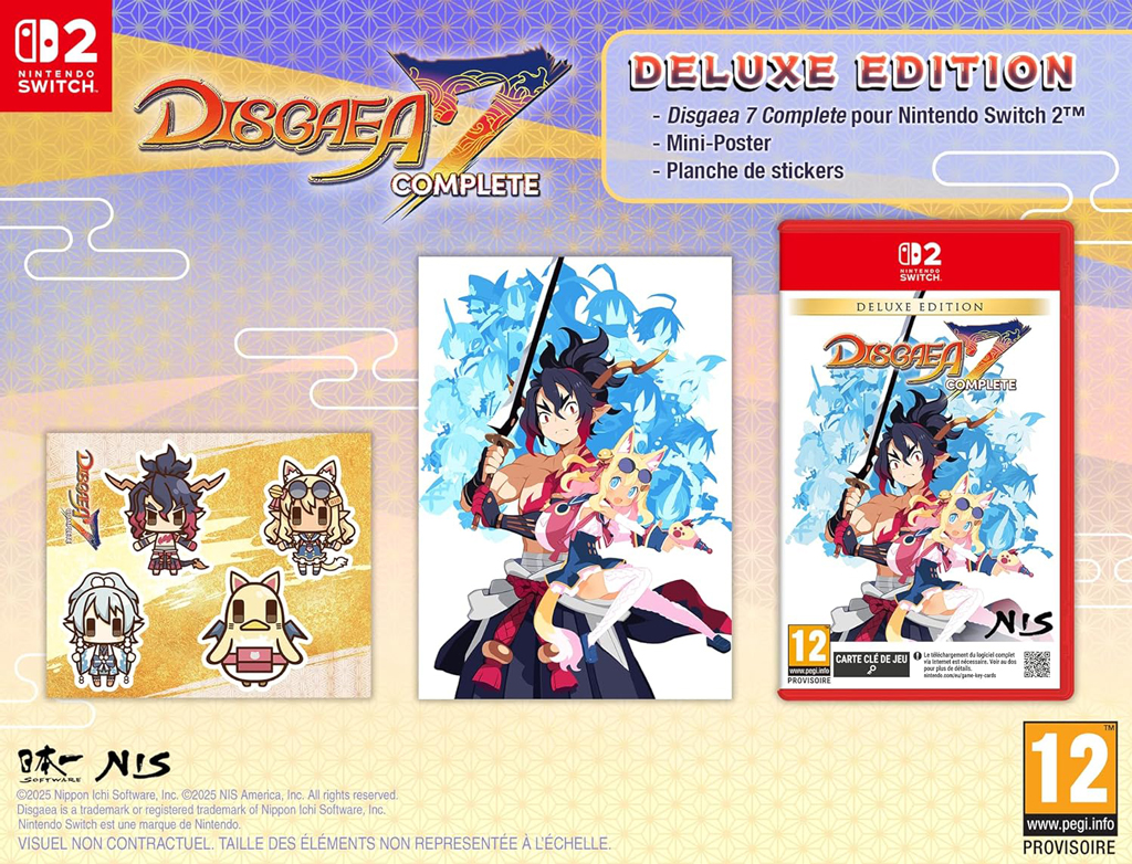 Disgaea 7 complete - édition Deluxe (Switch 2)