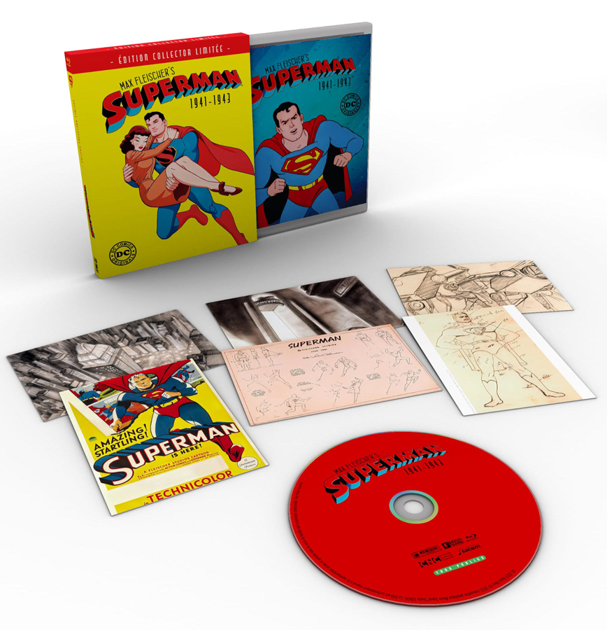 Superman (1941-1942) : L'Intégrale de la série d'animation de Max Fleisher - Édition collector