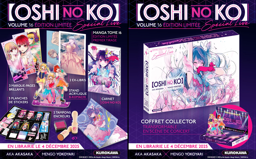 Oshi no Ko : tome 16 - édition collector (manga)