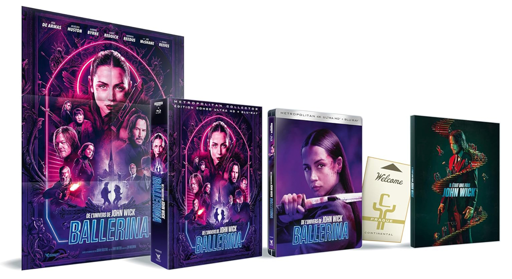 Ballerina (2025) - édition collector steelbook 4K