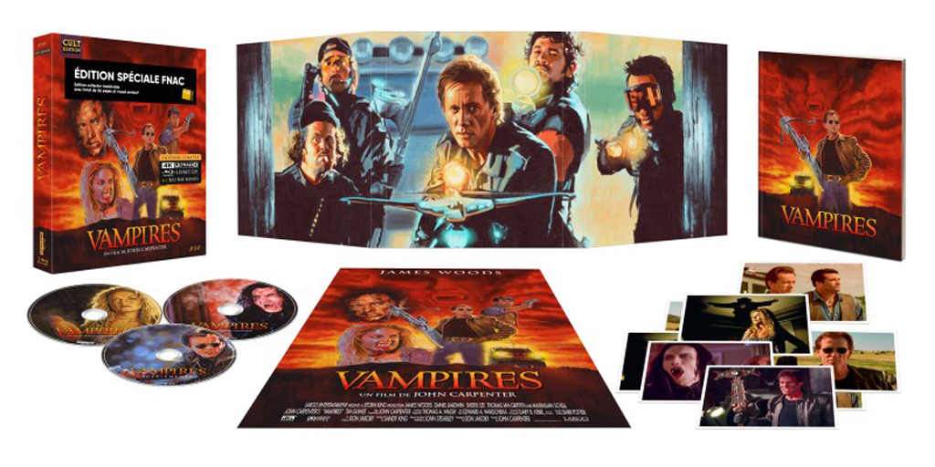 Vampires (1998) - coffret blu-ray 4K édition spéciale Fnac