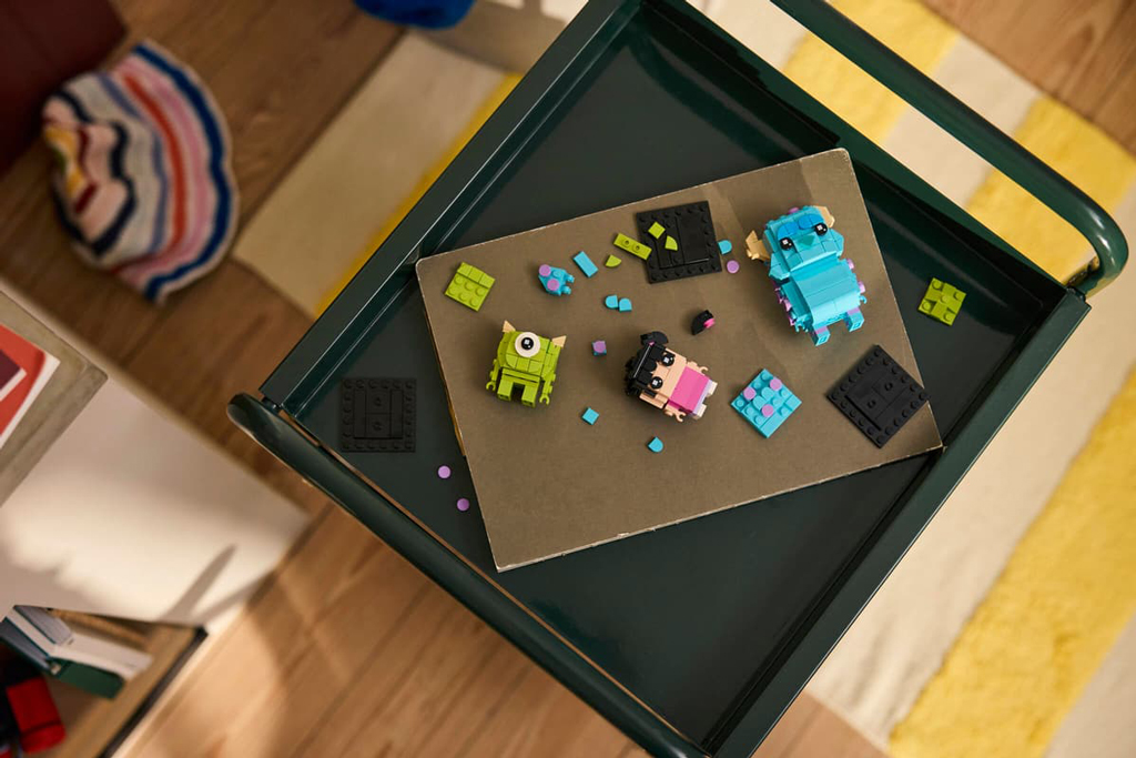 Figurines de Sulli, Bob et Bouh - LEGO BrickHeadz Monstres et Cie