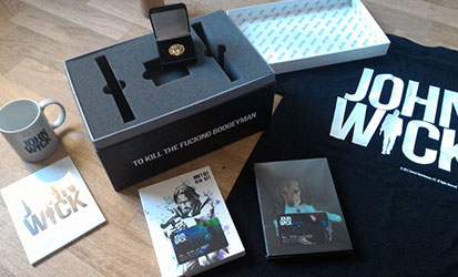 Unboxing - Unboxing John Wick coffret collector film arena